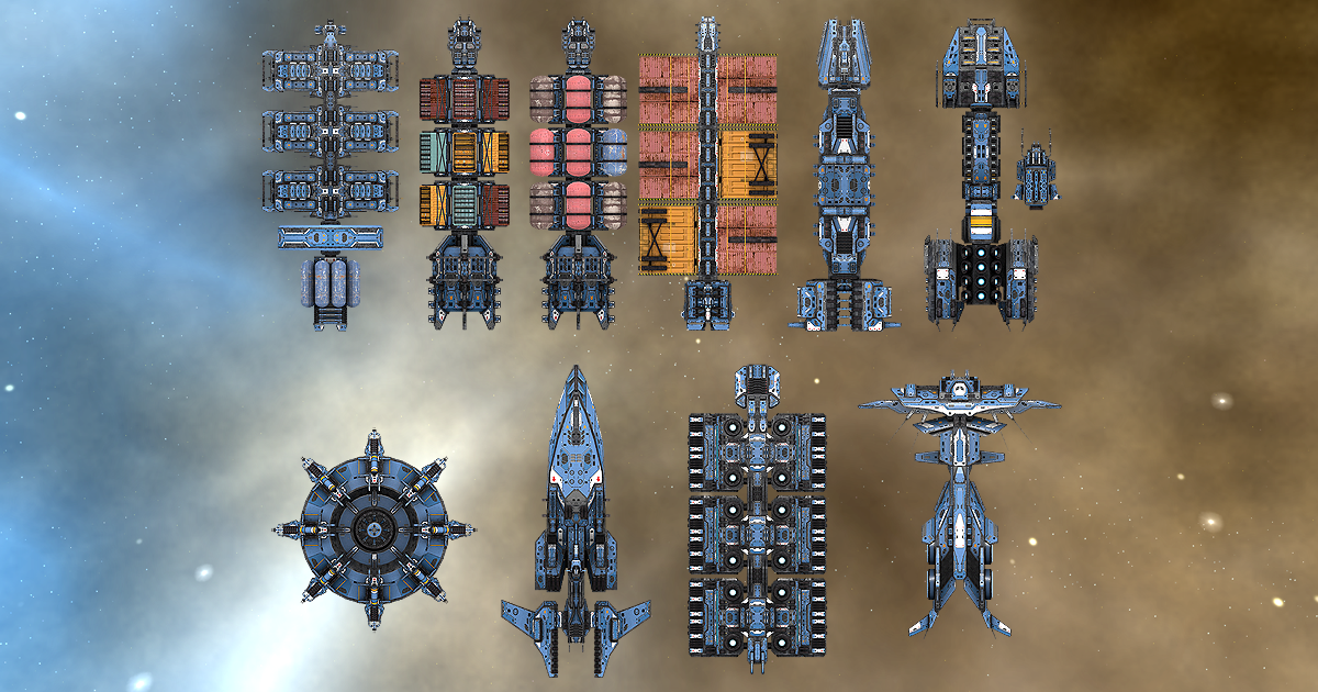 2D Civilian Ships Collection I | 2D Environments | Unity Asset Store