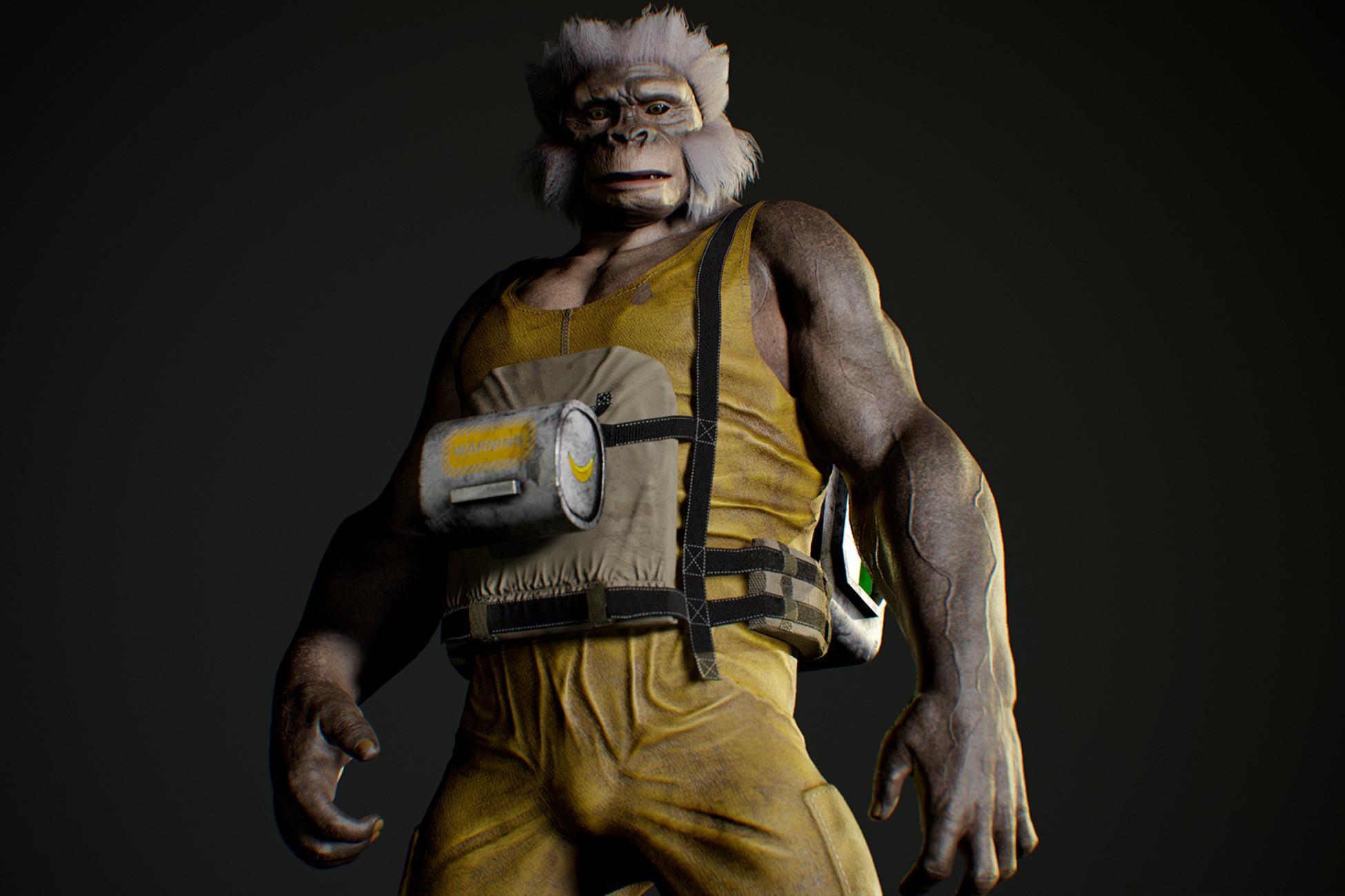Crazy Monkey | 3D Humanoids | Unity Asset Store