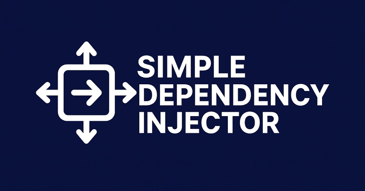 Simple Dependency Injector | Add-Ons | Unity Asset Store