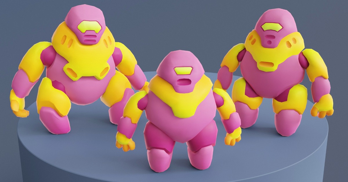 Robot Characters - Bochin | 3D Robots | Unity Asset Store