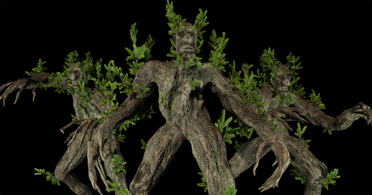 Tree ent spruce | 3D Creatures | Unity Asset Store