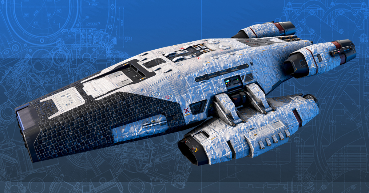 Colony Cruiser CF5 | 3D Space | Unity Asset Store