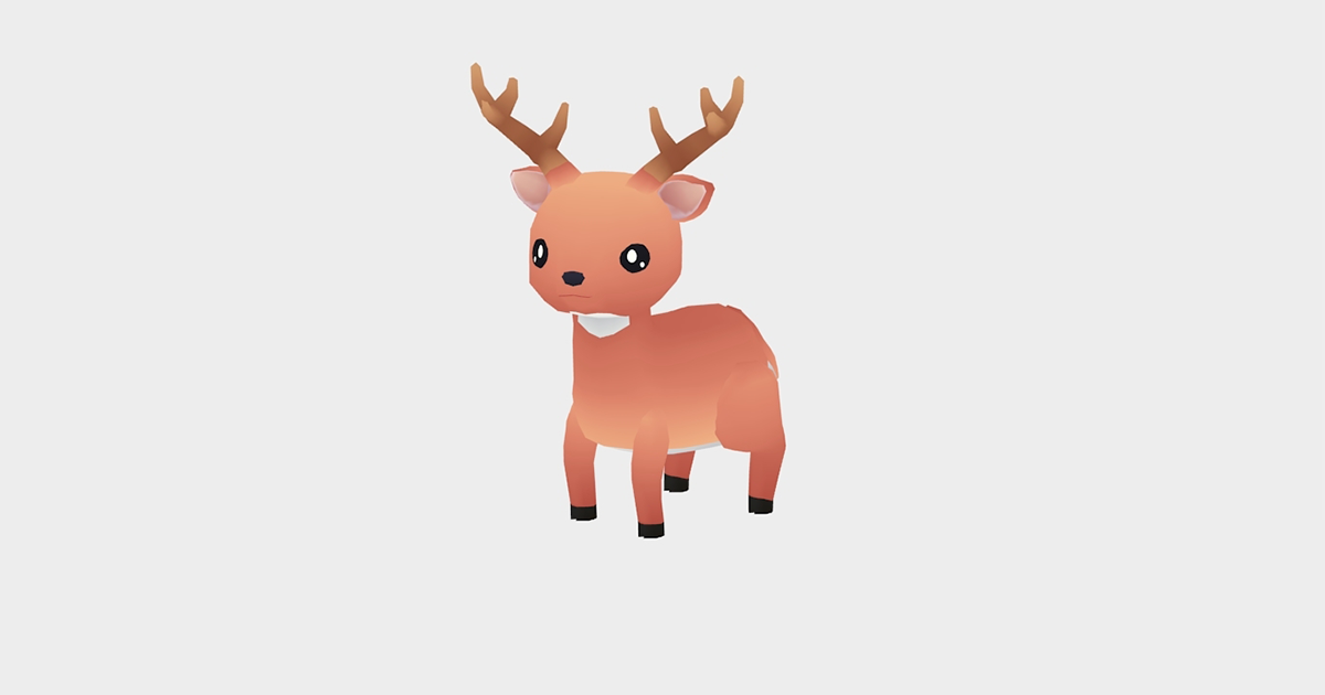 Dash the Deer - Wild Series | Characters | Unity Asset Store