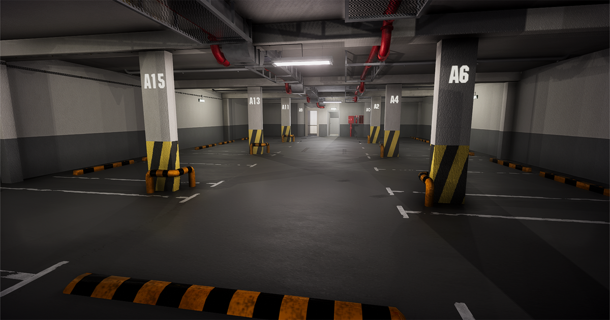 ModularIt! Parking | 3D Urban | Unity Asset Store