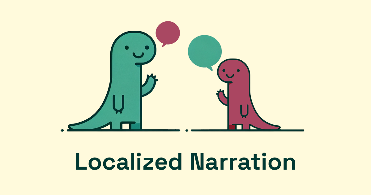 Localized Narration | Localization | Unity Asset Store