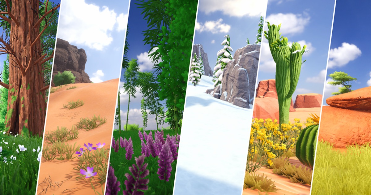 Gaia Biomes Spawner Pack - BK v2 | Terrain | Unity Asset Store