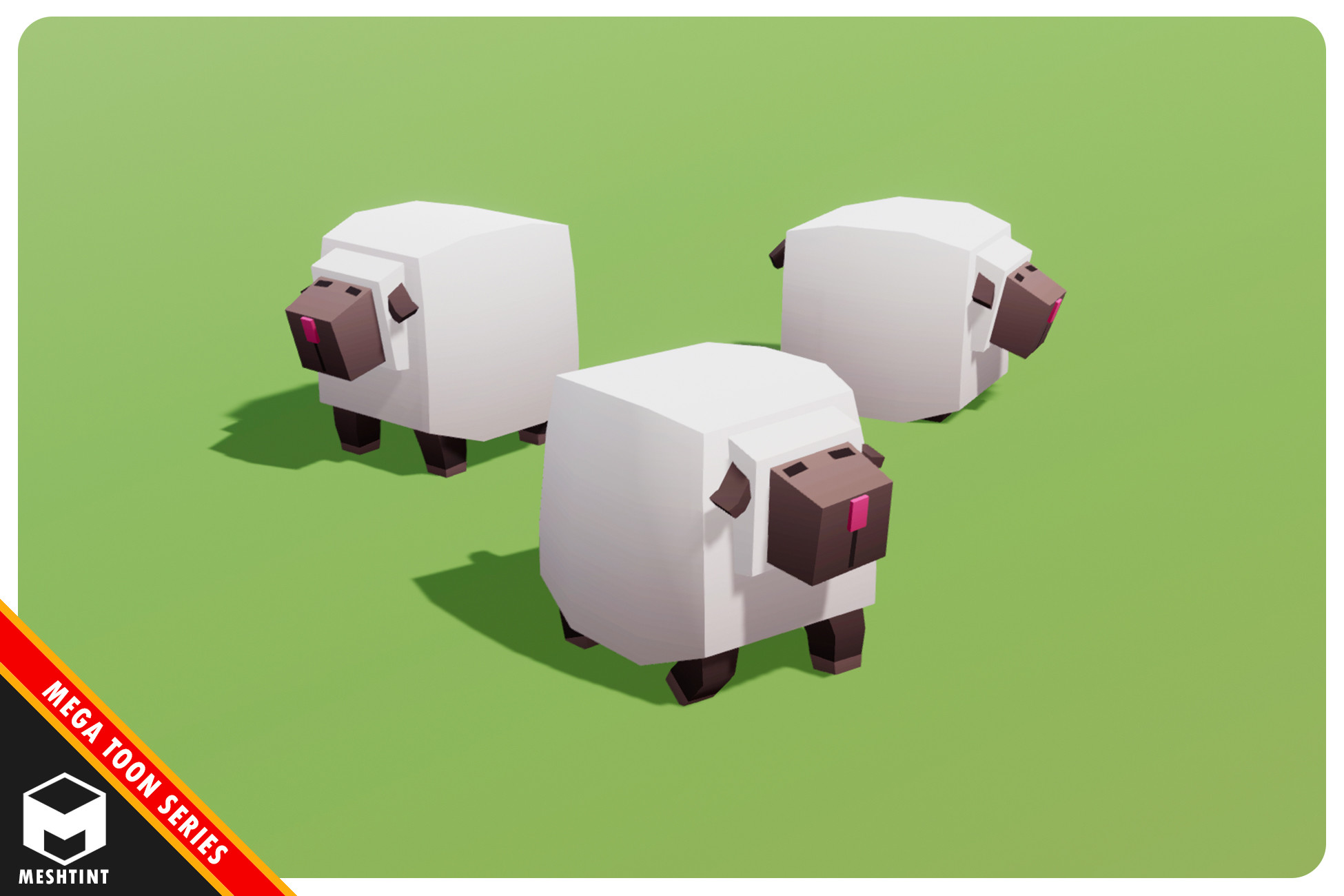Sheep Mega Toon Series | 3D Animals | Unity Asset Store