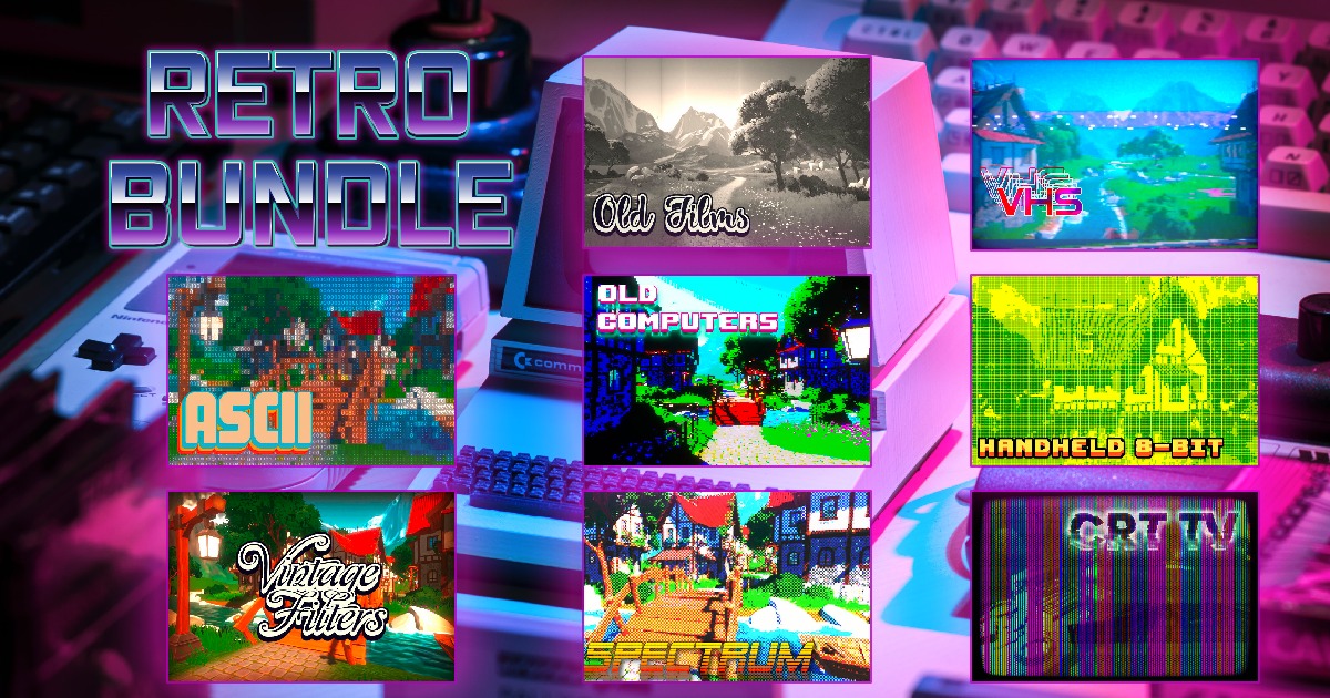 Retro Bundle | Fullscreen & Camera Effects | Unity Asset Store