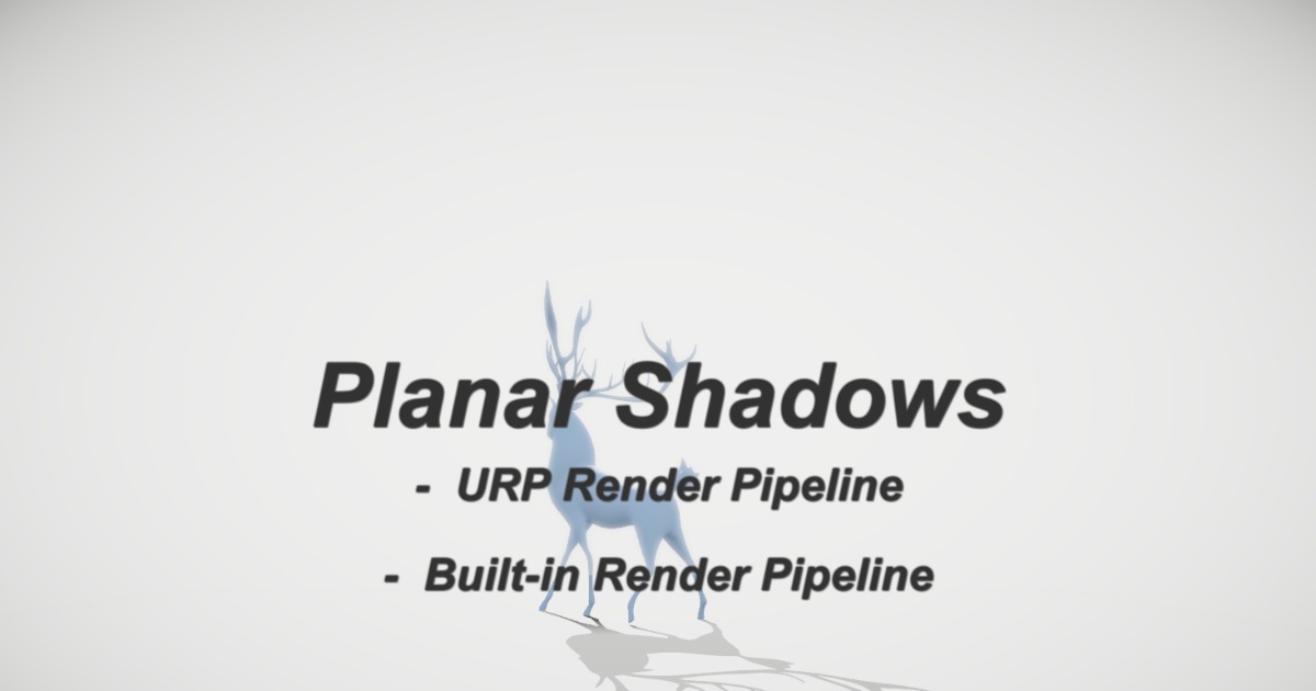 Planar shadows | VFX Shaders | Unity Asset Store