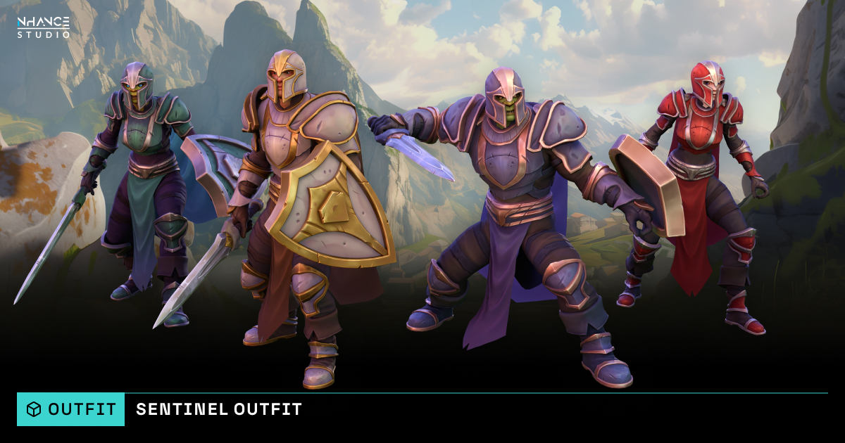 Stylized Medieval Sentinel Outfit | 3D ヒューマノイド | Unity Asset Store