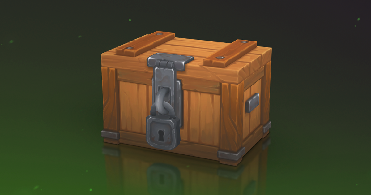 Lowpoly Wooden Chest | 3D 道具 | Unity Asset Store