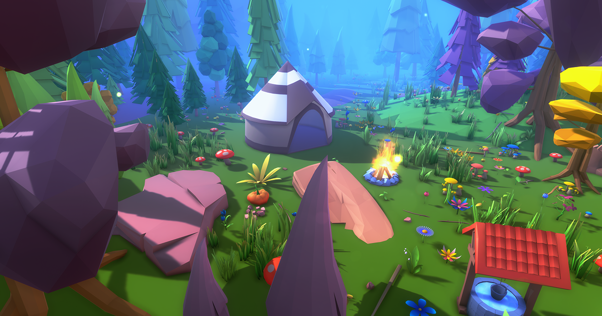 Nature Pack - Low Poly 3D Asset by Polypack | 3D Landscapes | Unity ...