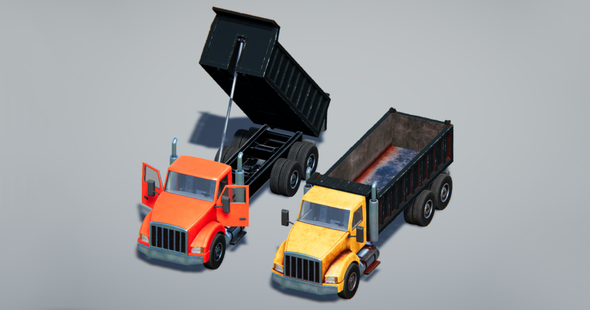 Dump Truck Controller - HEAVY MACHINERY | Systems | Unity Asset Store