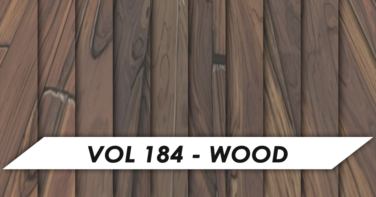 Stylized Textures - Vol 184 - Wood | 2D Textures & Materials | Unity ...