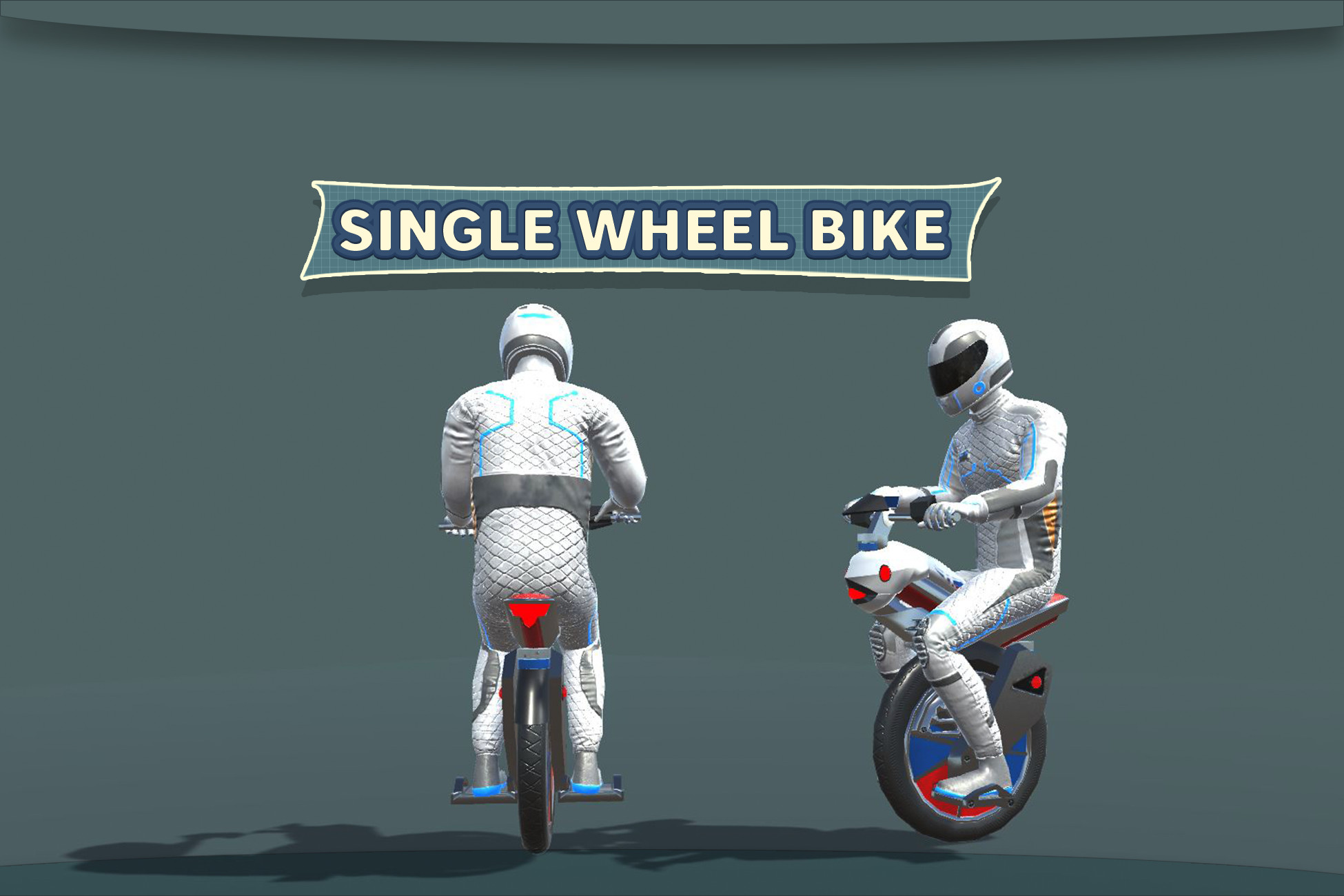 Single Wheel Bike | 3D Animations | Unity Asset Store