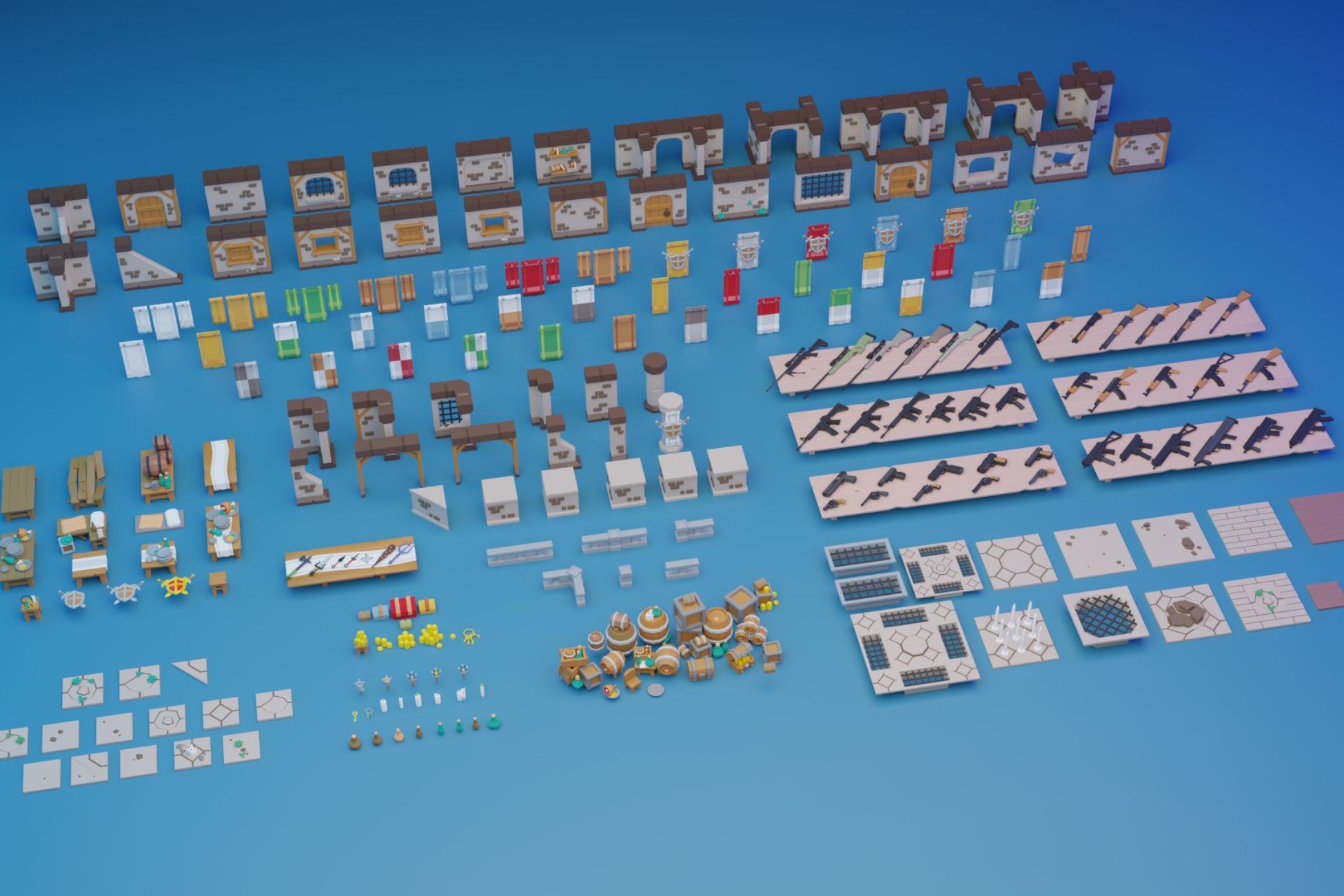 Low Poly Game Assets Combo Pack | 3D Environments | Unity Asset Store