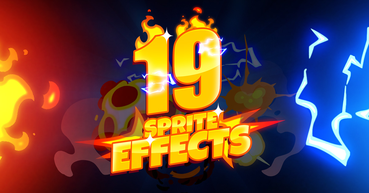 19 sprite effects | 2D Textures & Materials | Unity Asset Store