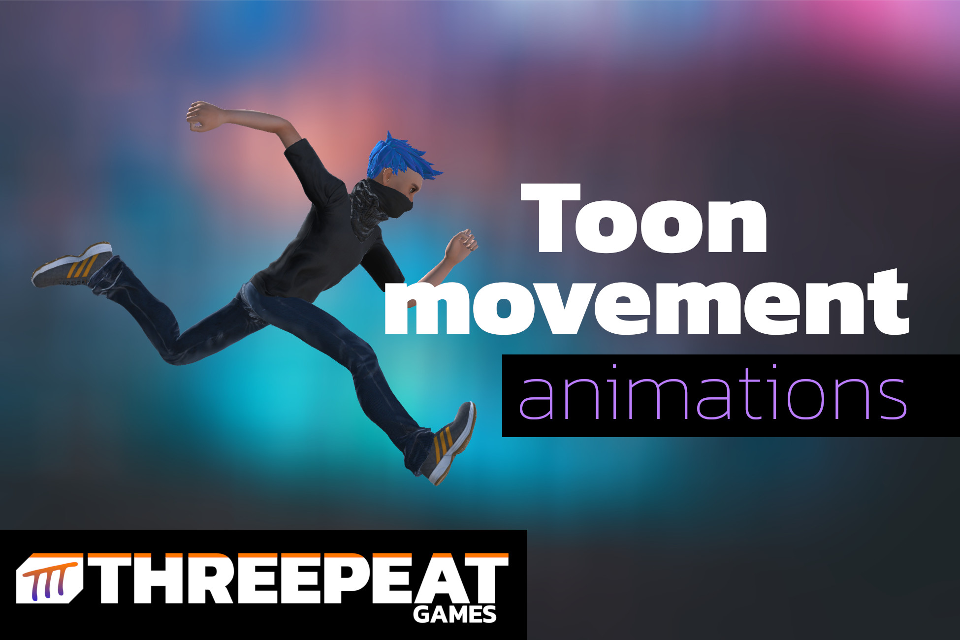 Toon Movement Animation Set | 3D Animations | Unity Asset Store