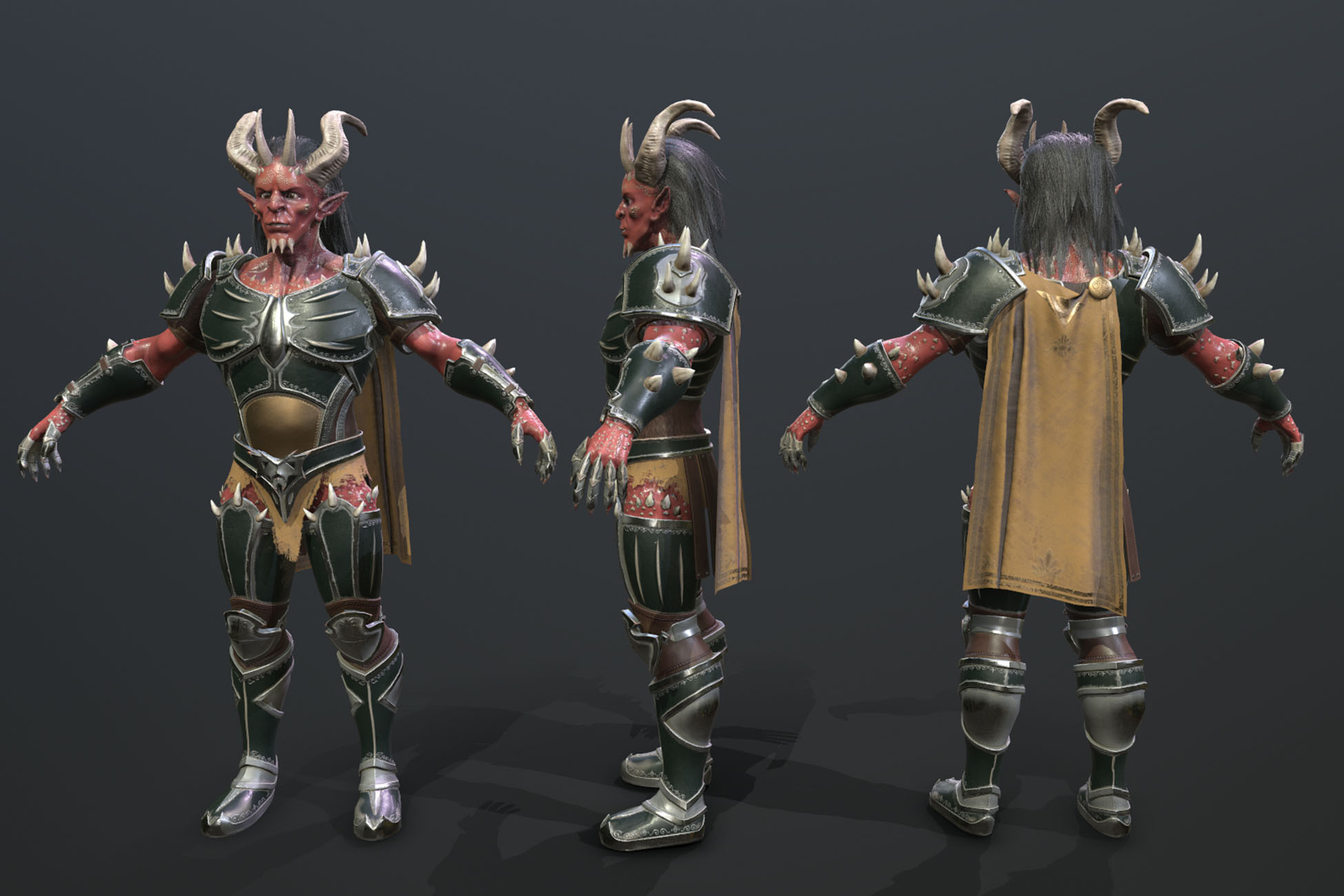 Demon swordsman | Characters | Unity Asset Store