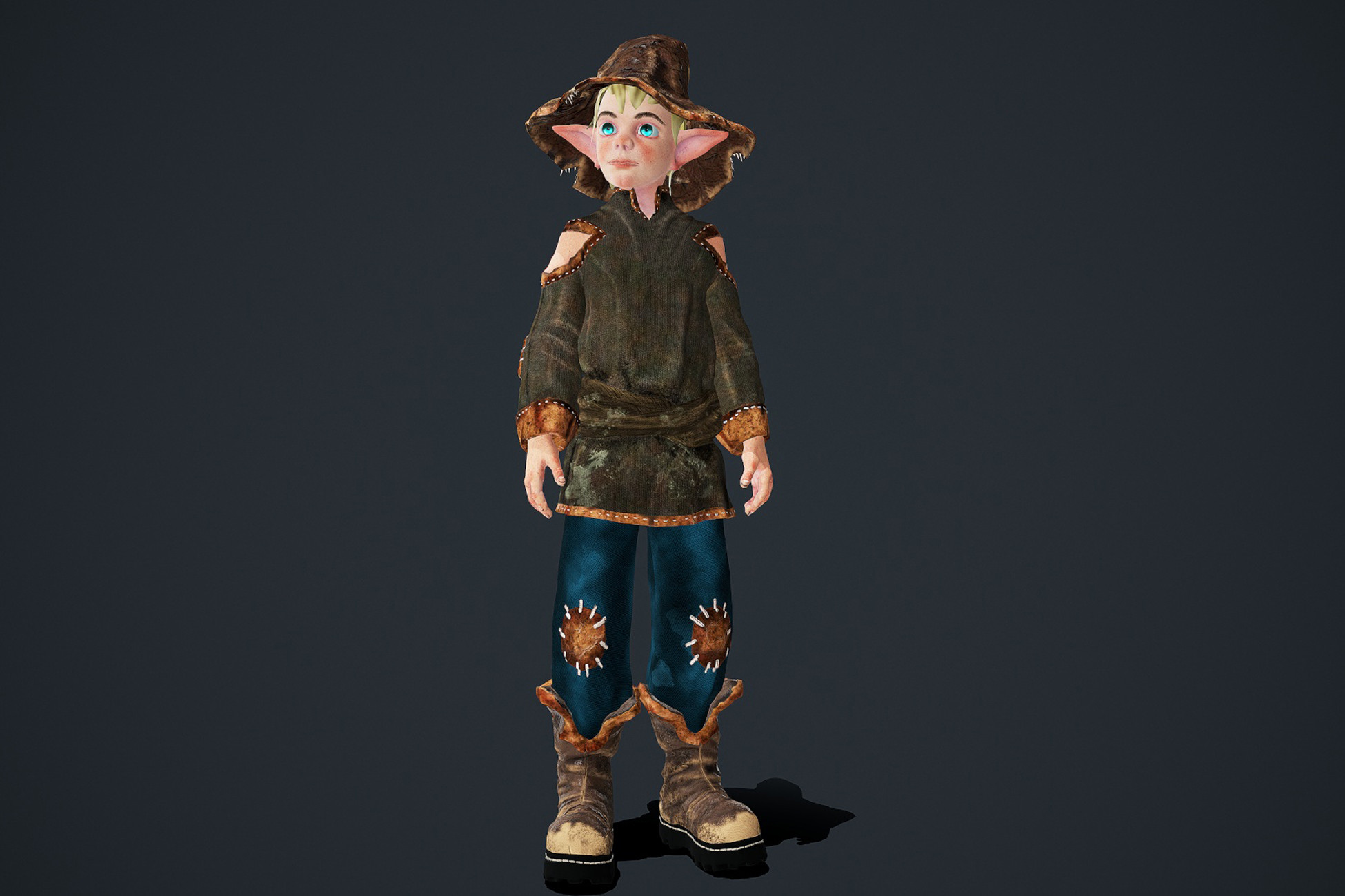 Wood Elf Boy | Characters | Unity Asset Store