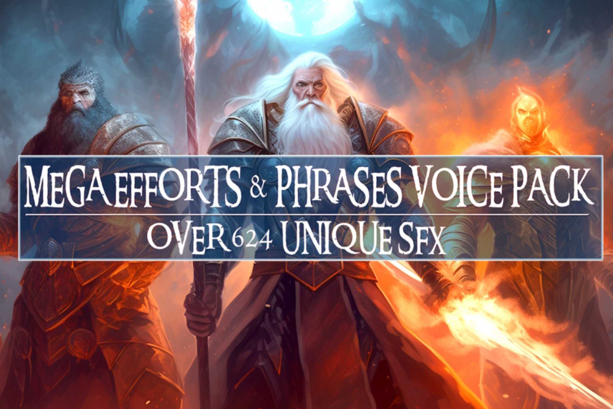 MEGA VOICE PACK | 624 SFX | 5 Unique Voices | Voices Sound FX | Unity ...