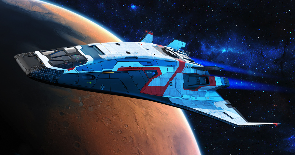 ARES 8 - Shuttle | 3D Space | Unity Asset Store