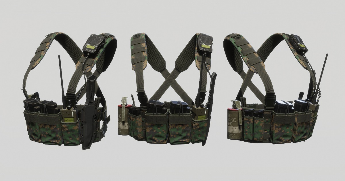 Tactical Vest J | Props | Unity Asset Store