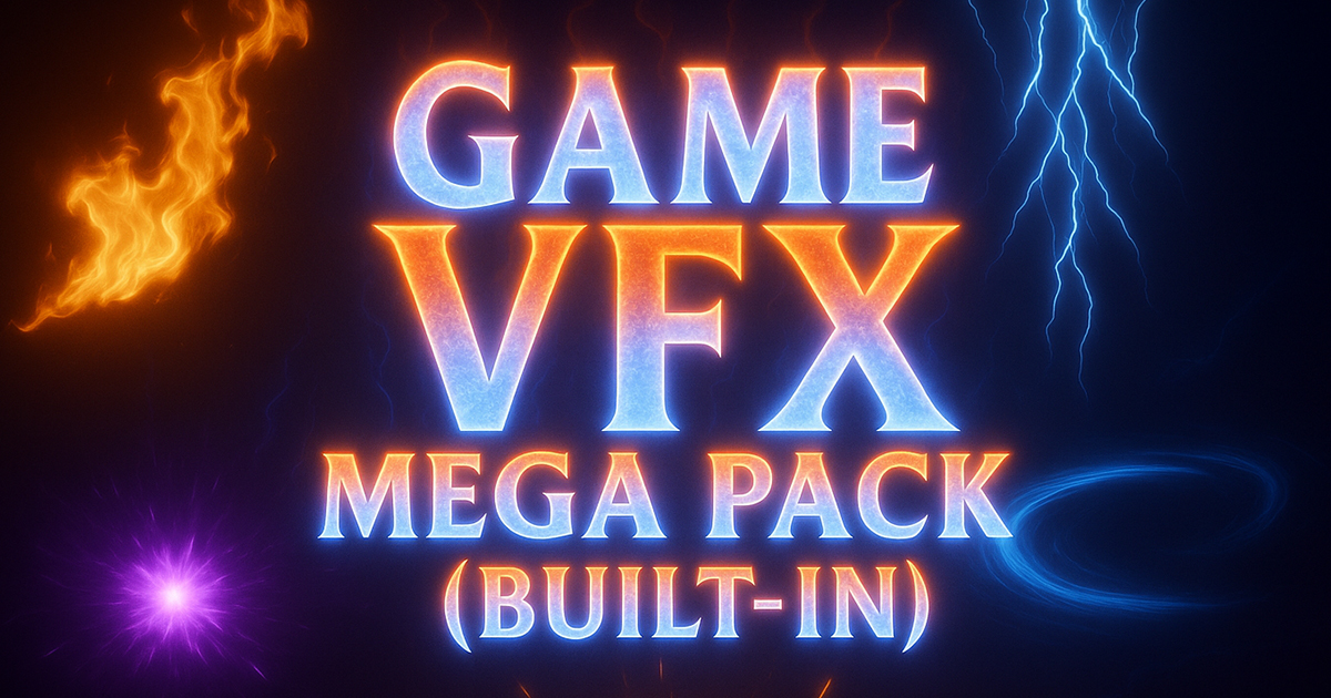 Game VFX Mega Pack(Built-In) | VFX Particles | Unity Asset Store