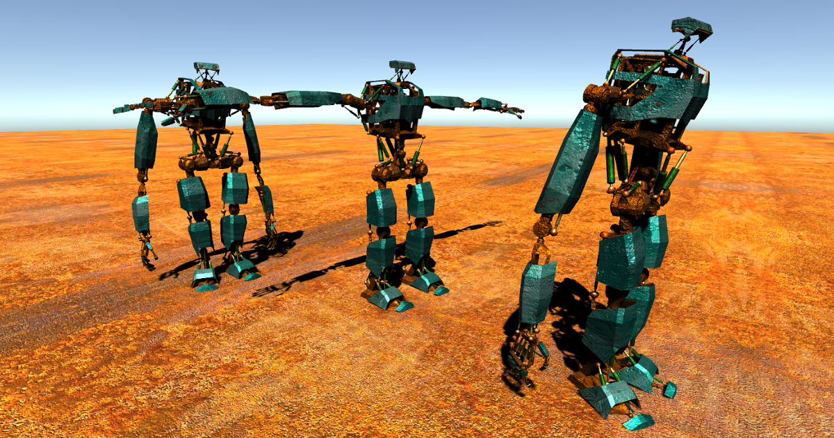 Humanoid Robot Series: Giant | 3D Robots | Unity Asset Store