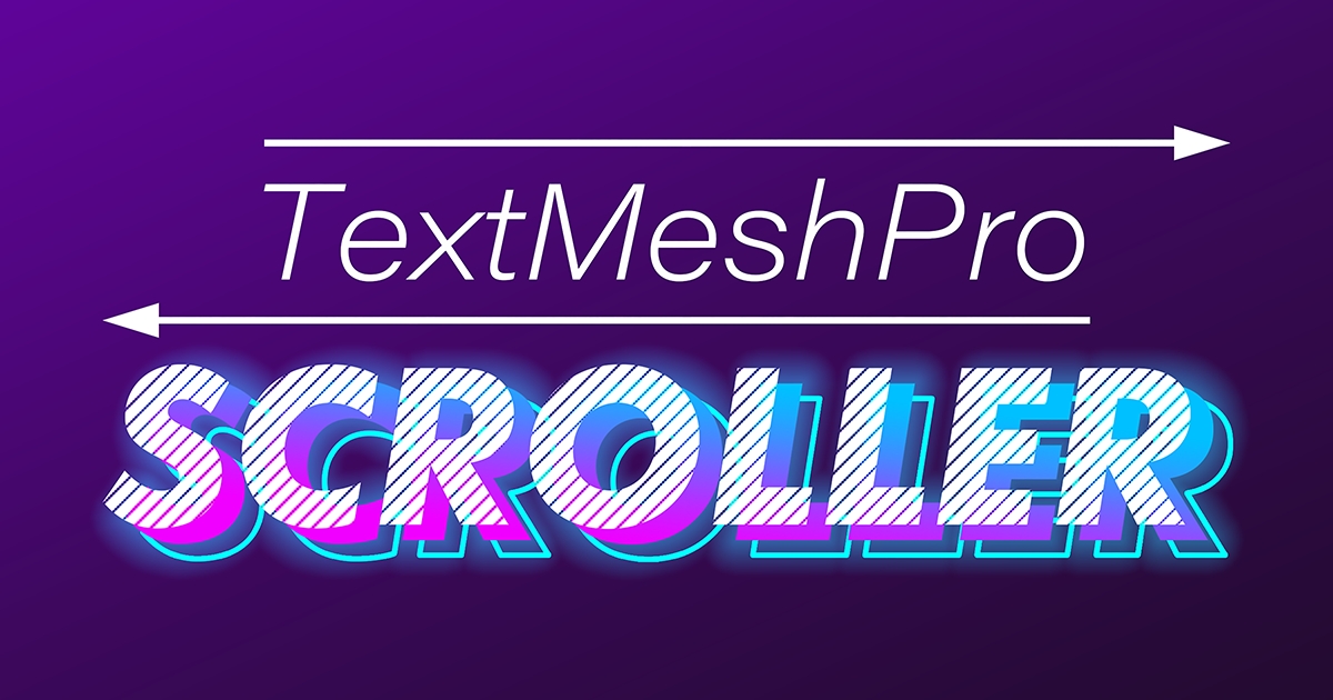 TextMeshPro Scroller | GUI Tools | Unity Asset Store