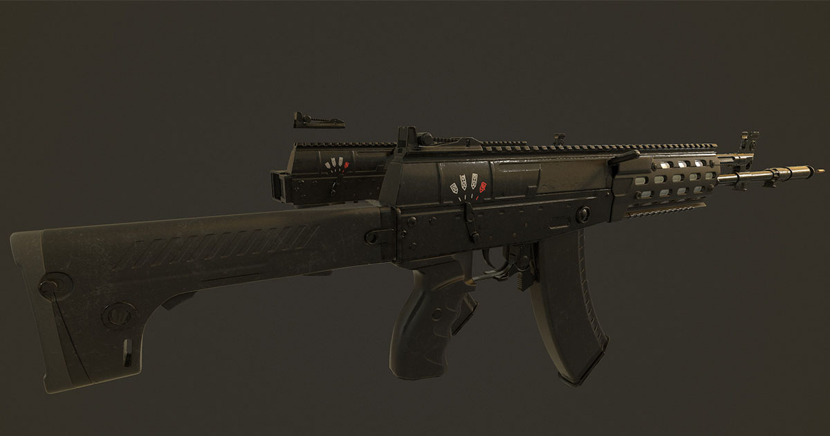 AK 12 | 3D | Unity Asset Store