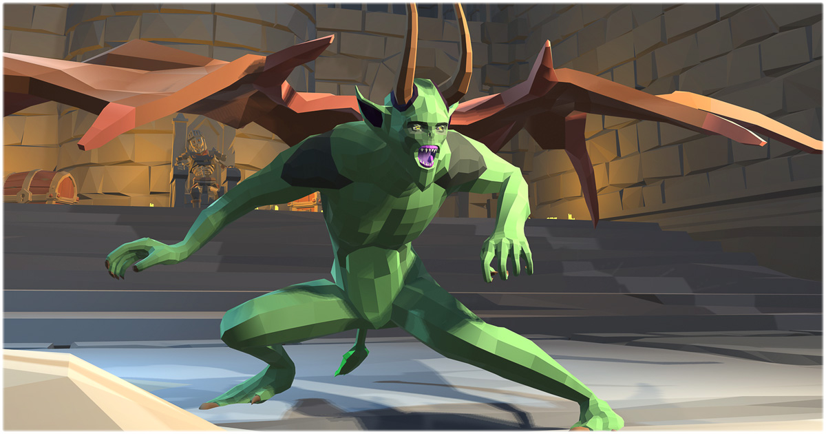 Low Poly Character - Imp - Fantasy RPG | 3D Creatures | Unity Asset Store