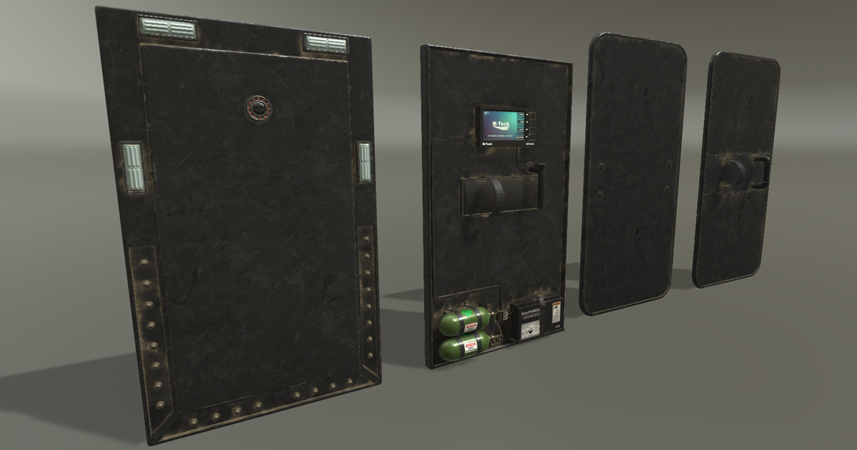 Riot Shields | 3D Weapons | Unity Asset Store