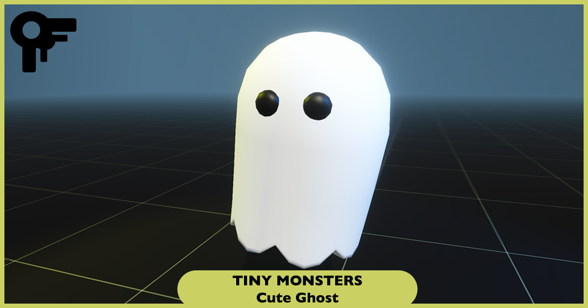 Cute Ghost Tiny Monsters | 3D Creatures | Unity Asset Store