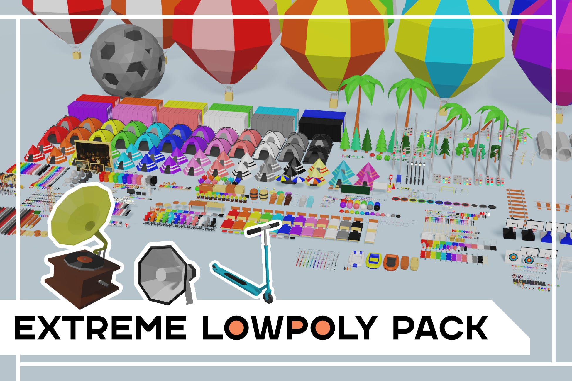 Extreme Lowpoly Pack | 3D Props | Unity Asset Store