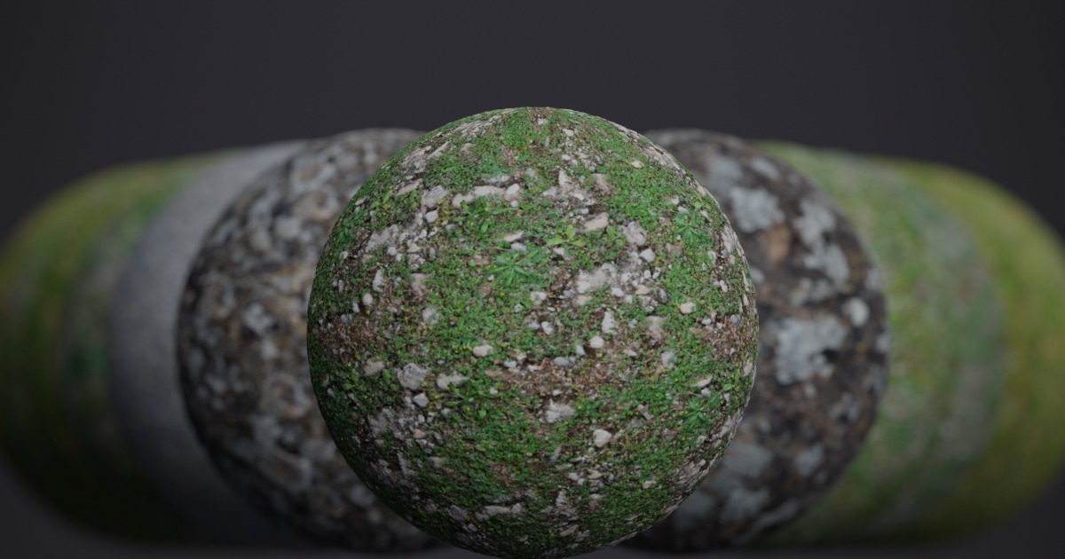 24 Ground Materials #5 | 2D Nature | Unity Asset Store