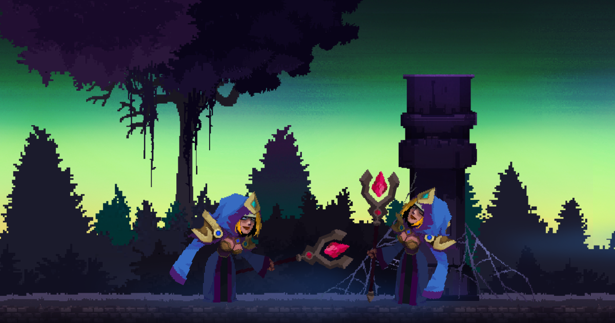 Pixel Mage - Female | 2D 캐릭터 | Unity Asset Store