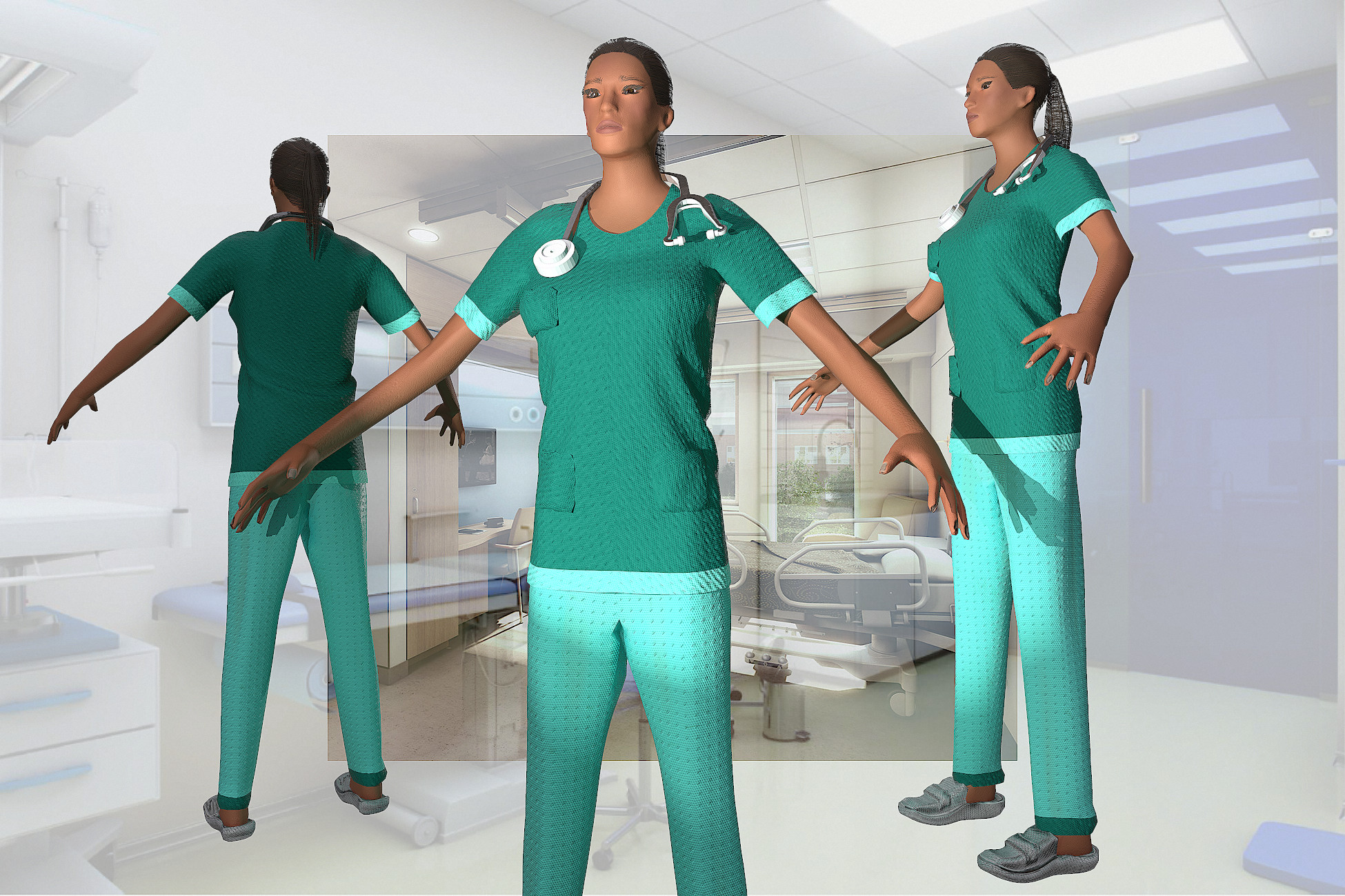 Woman doctor | Characters | Unity Asset Store