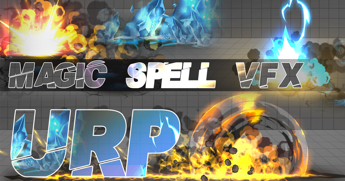 Magic Spell VFX Vol1 - URP | 불 & 폭발 | Unity Asset Store