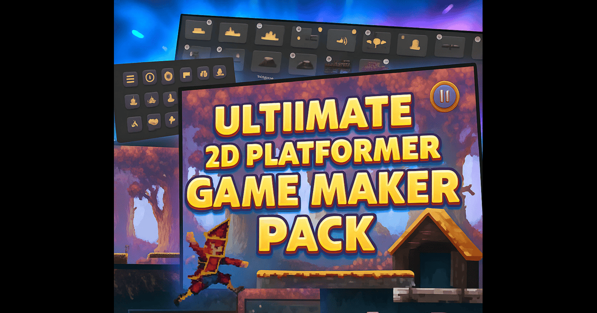 2D Platformer Game Making Pack | Packs | Unity Asset Store