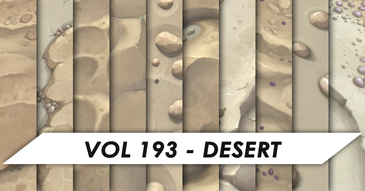 Stylized Textures - Vol 193 - Desert | 2D Textures & Materials | Unity ...