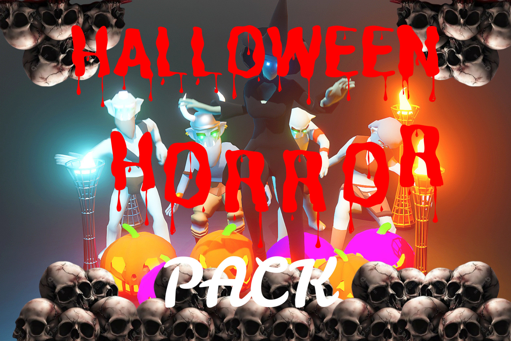 Halloween Horror Pack | Characters | Unity Asset Store