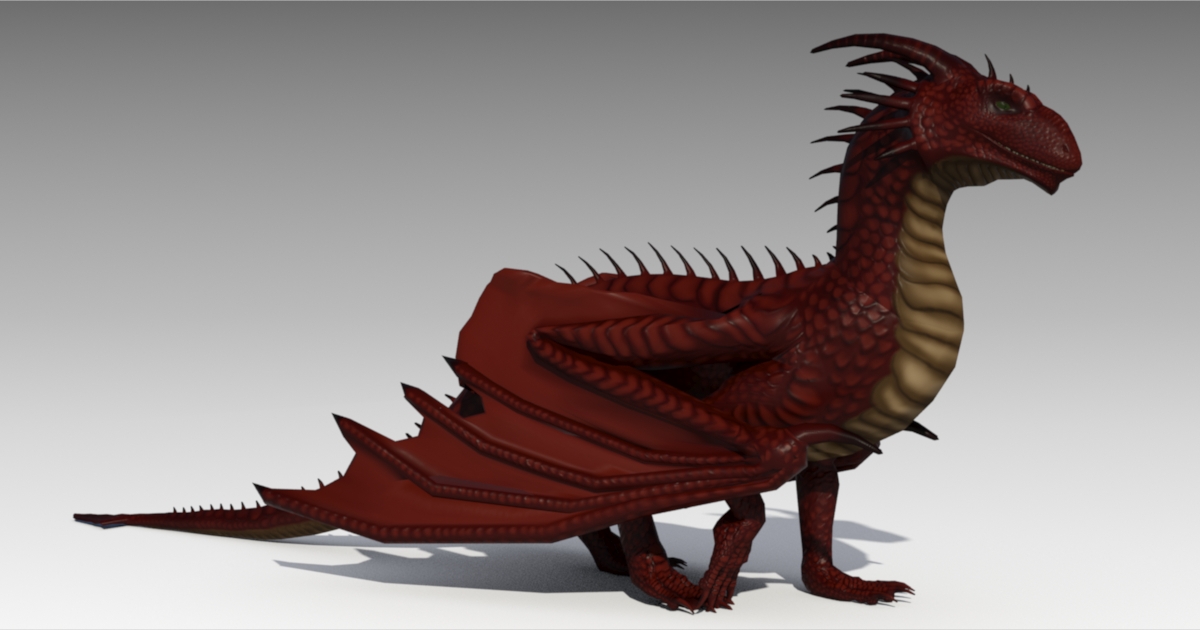 Dragon Animated | 3D Creatures | Unity Asset Store