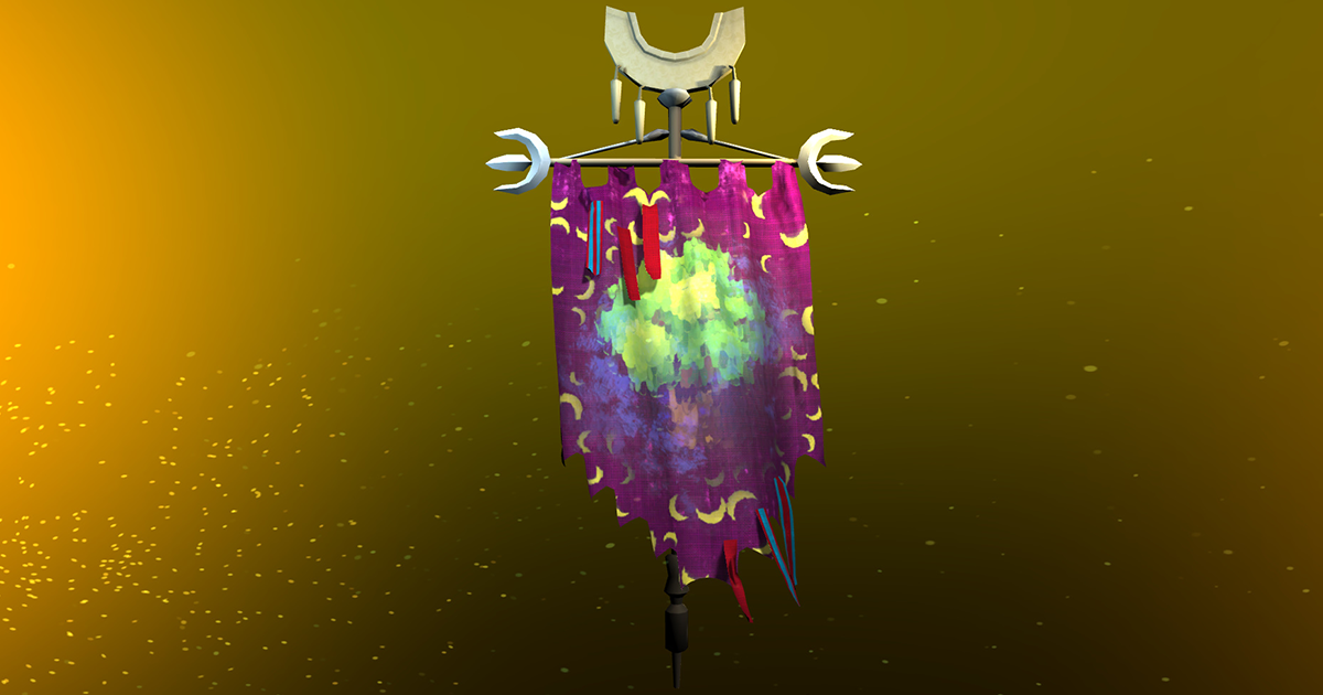 Animated Fantasy Flag #4 | 3D Exterior | Unity Asset Store