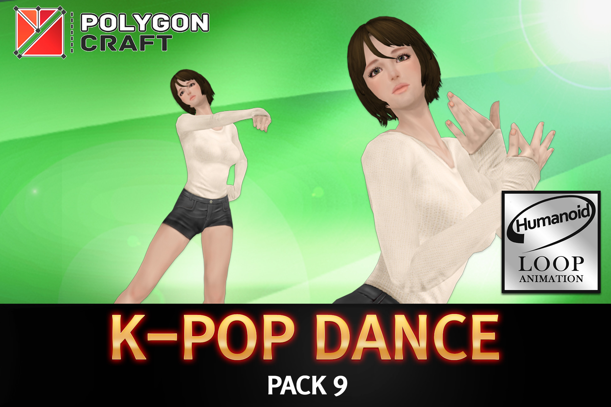 K-POP Dance Pack 9 | 3D Animations | Unity Asset Store