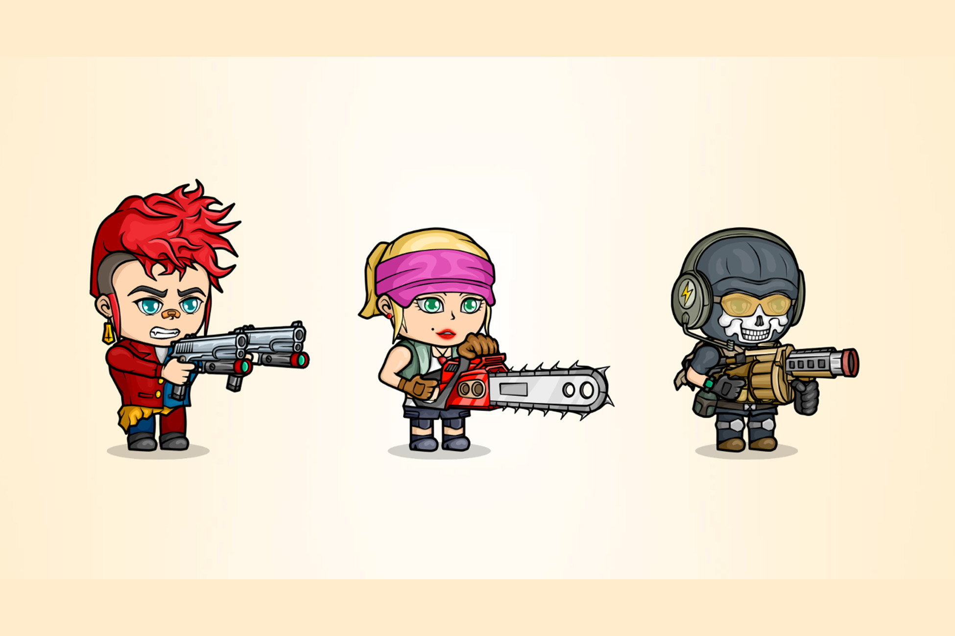 2D Weapon Character Editor – Animated by Viet Art 2D