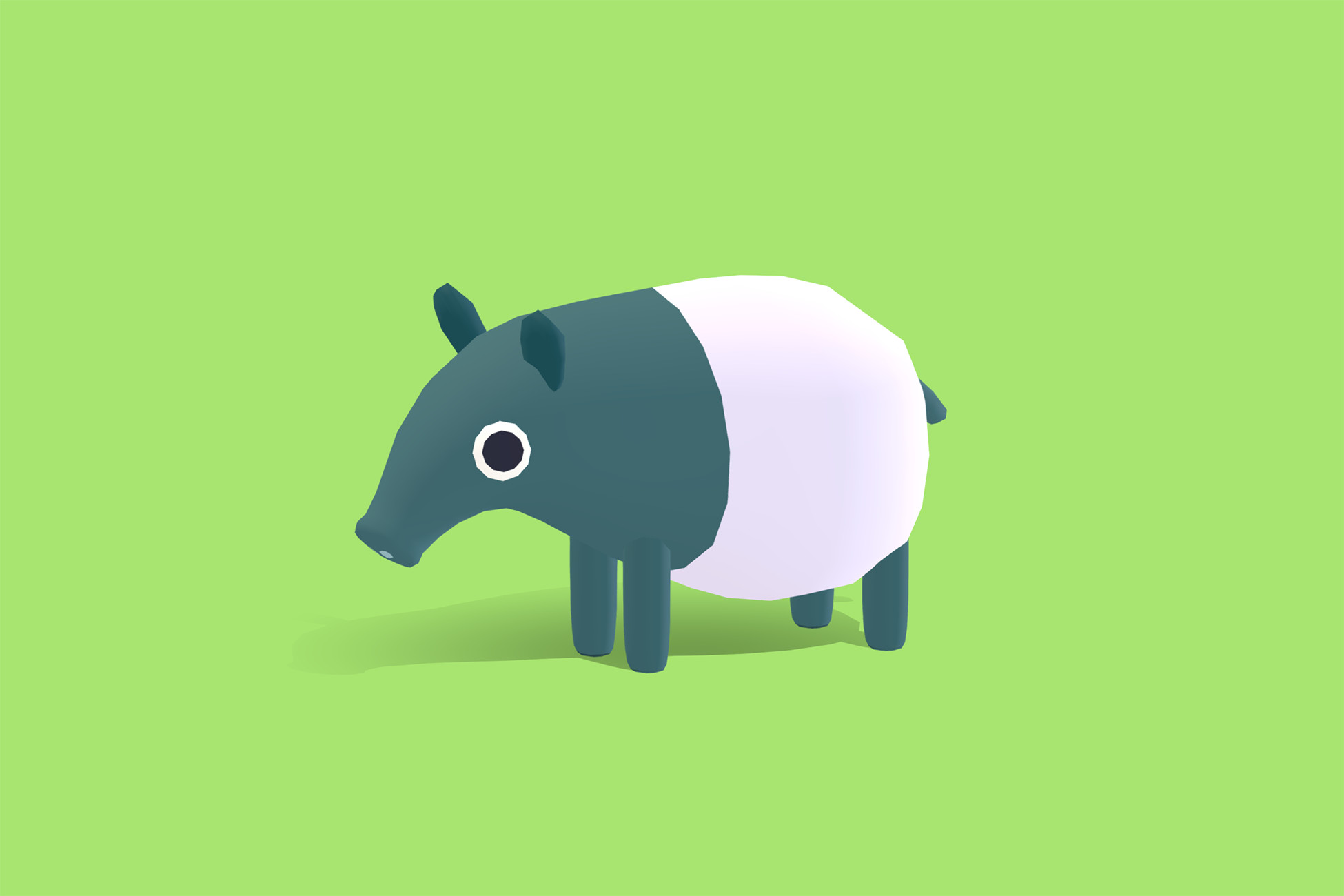 Tapir - Quirky Series | Characters | Unity Asset Store