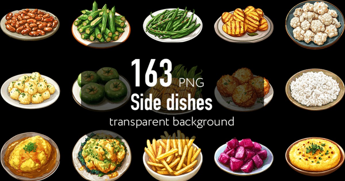 Side dishes | 2D | Unity Asset Store