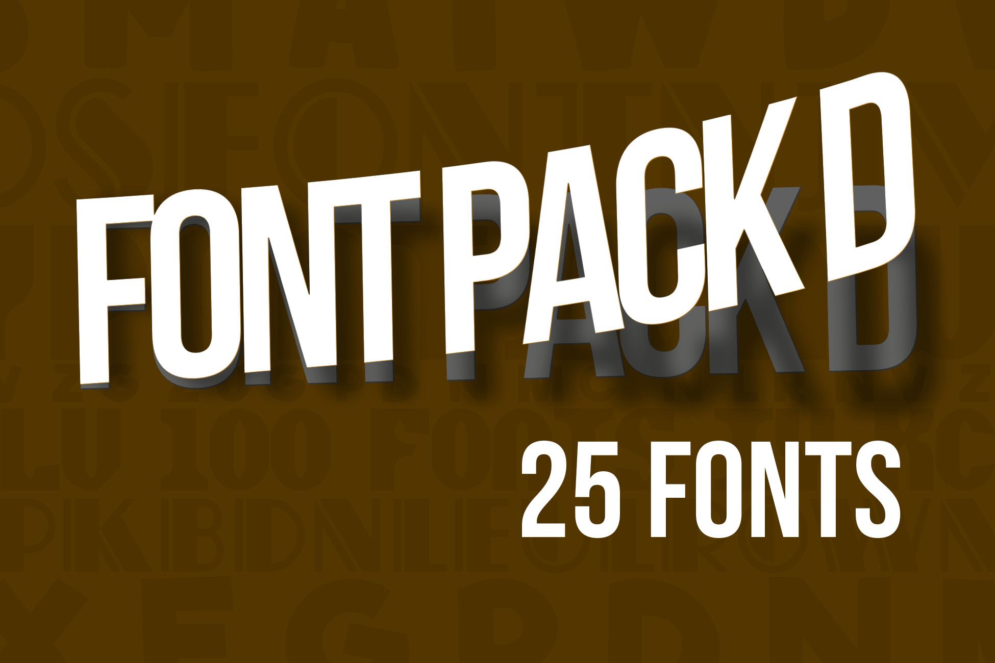 Font Pack D | 2D Fonts | Unity Asset Store