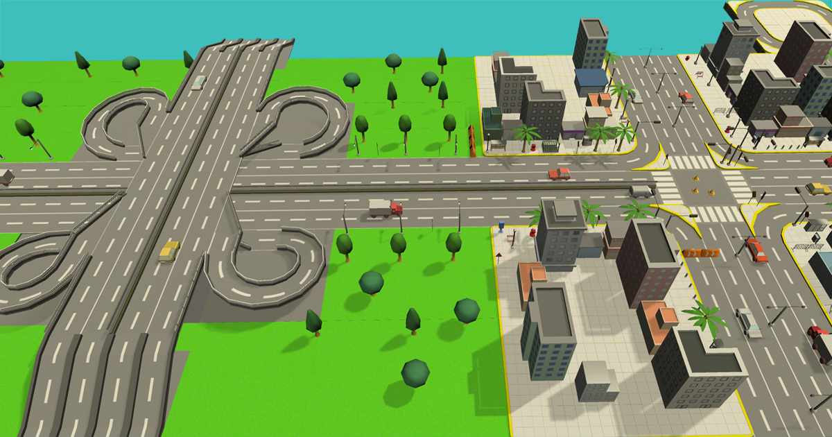 Modular World: City | 3D Urban | Unity Asset Store